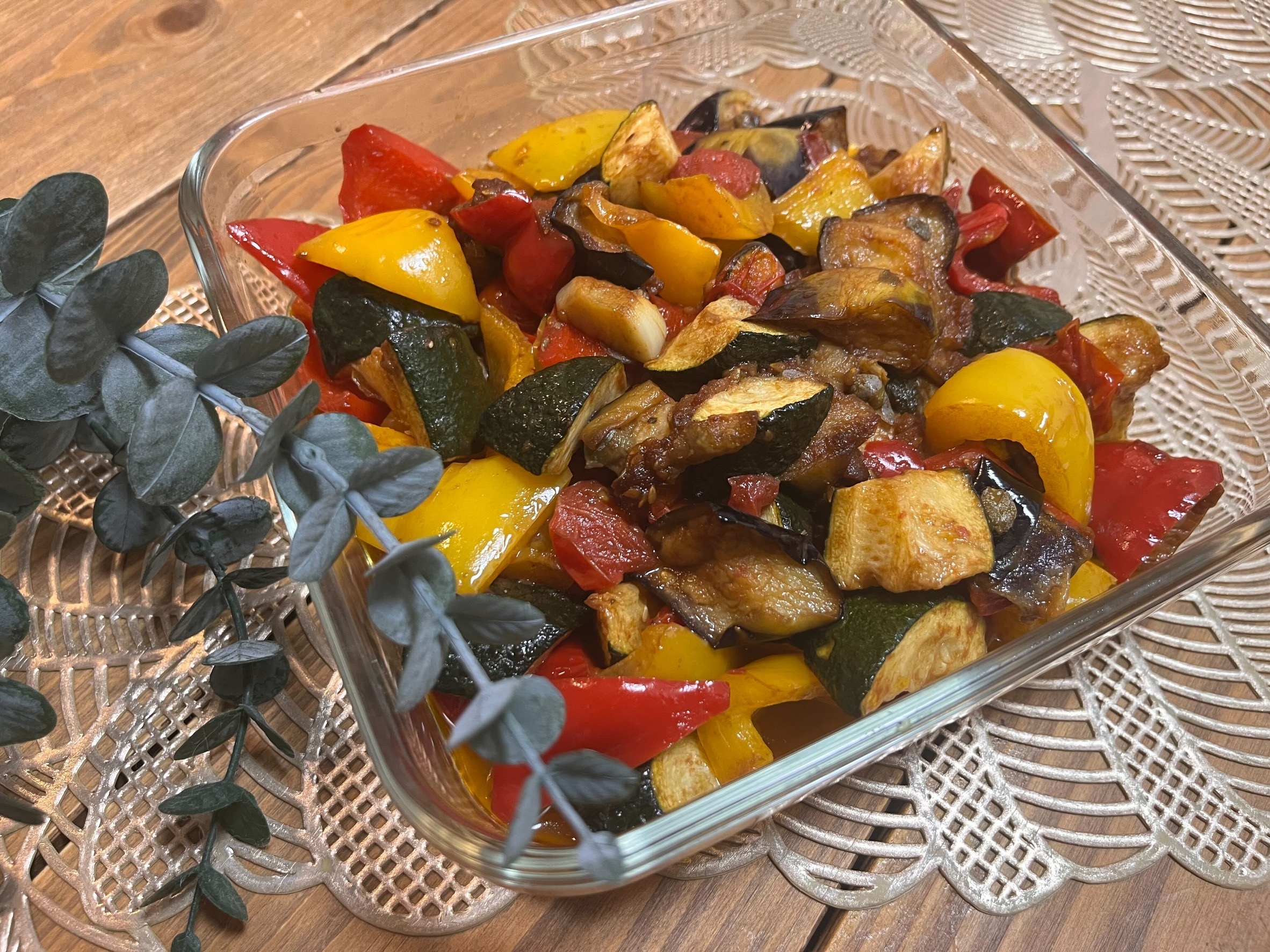 季節野菜のカポナータ tawa_sanシェフのレシピ | SHAREDINE